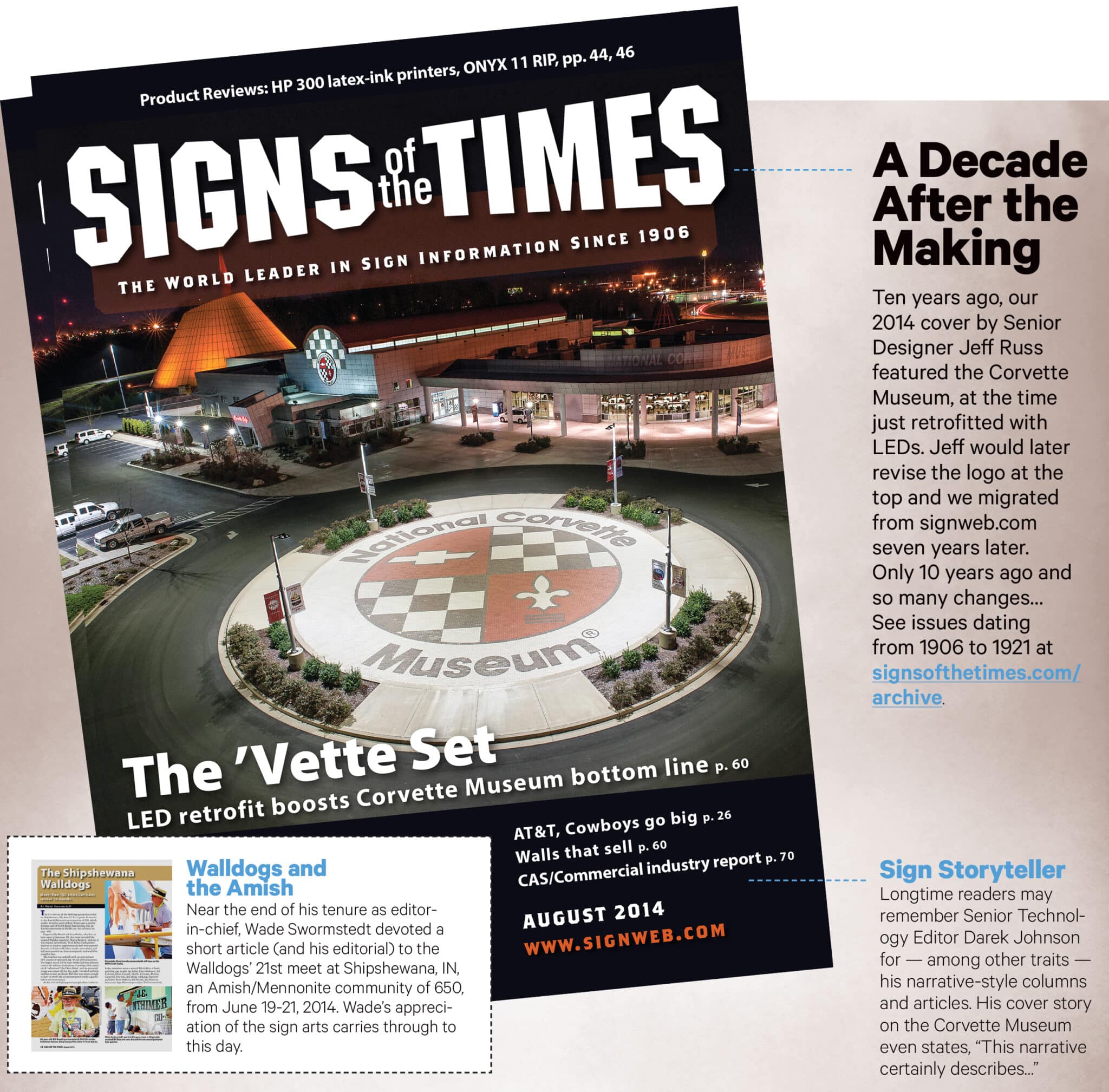 2022 Sign Contest: Best Outside Design/Shop Fabrication, Non-Illuminated