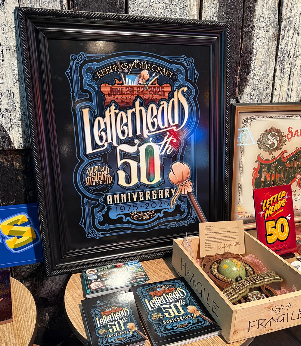 Golden Anniversary of Letterheads Sign Artists Group