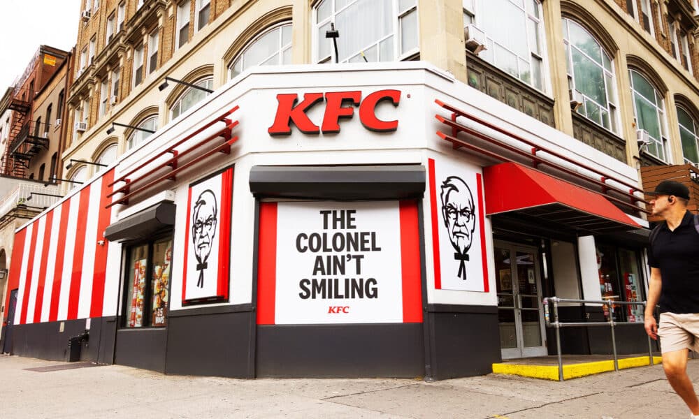 KFC Rebrands Serious Signage for Comeback