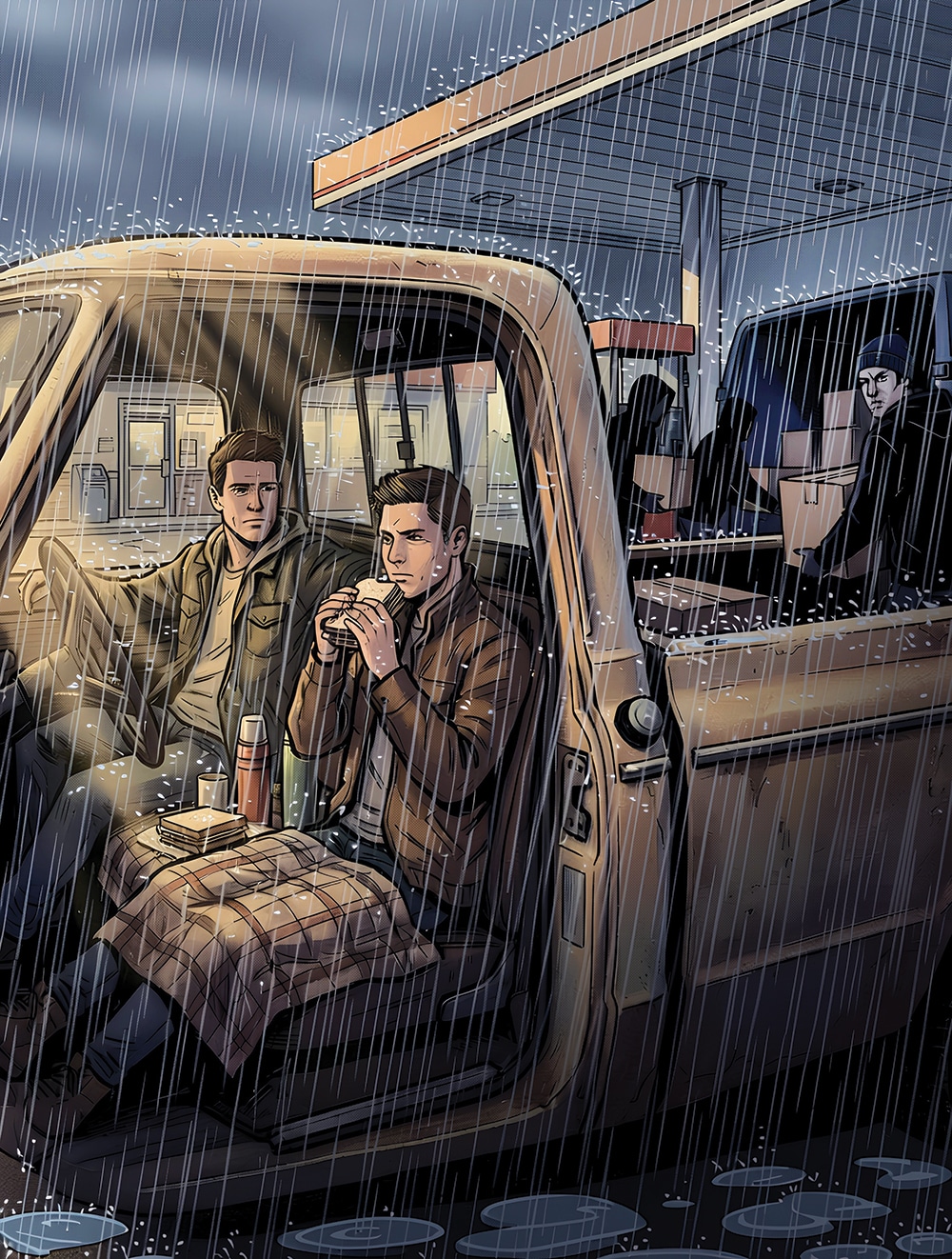 Sign Installers Victims of Brazen Heist